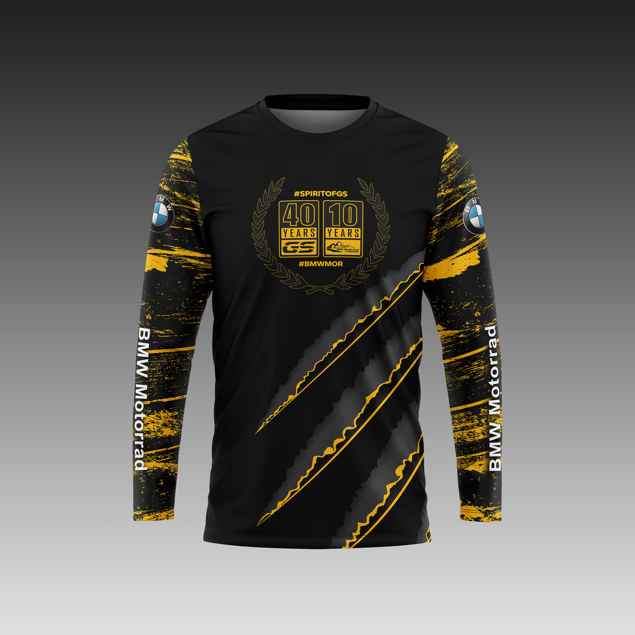 BMW GS 40 years anniversary design 9 Longsleeve | Lazada.co.th