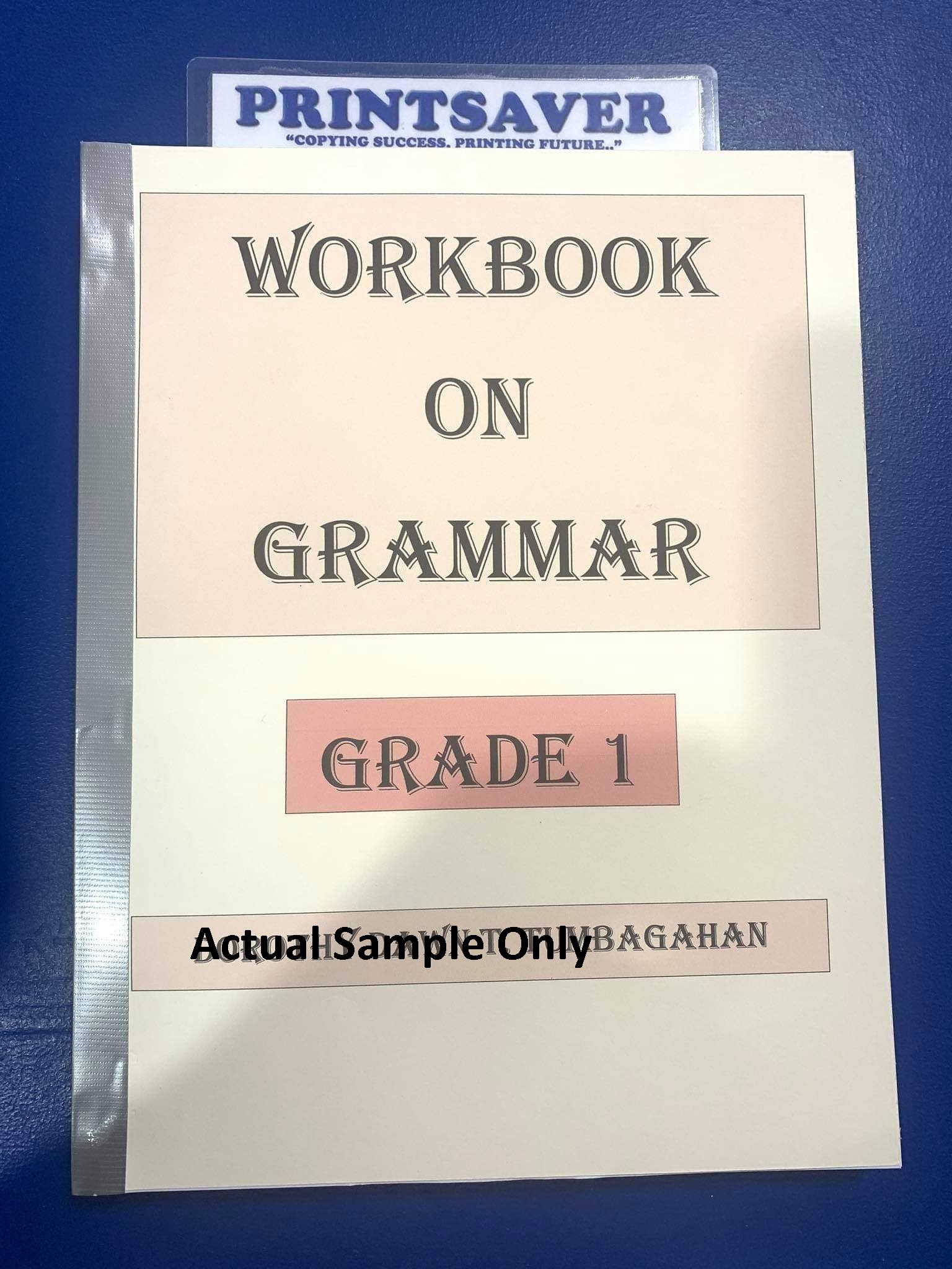 Grade 1 Workbook Kids Learning Material Worksheet Children Book ...