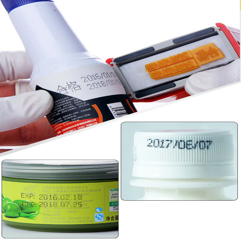 Expiration number printer production date code coding tools manual lot ...