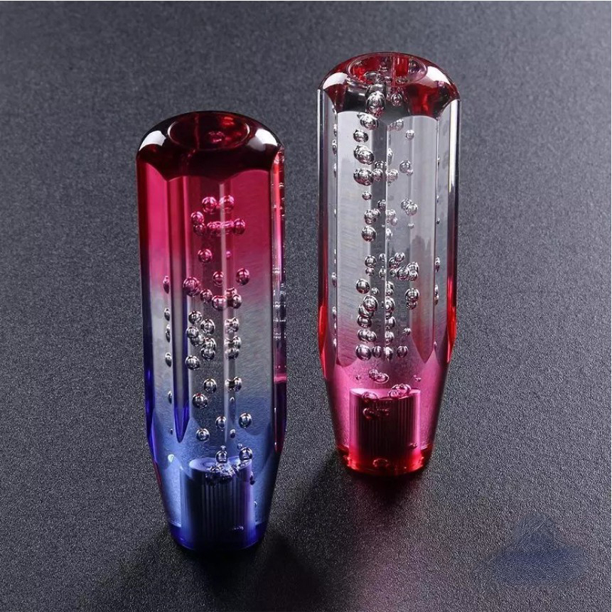 15cm Car Modification Shift Knob Crystal Bubble Stick Personality Wave ...