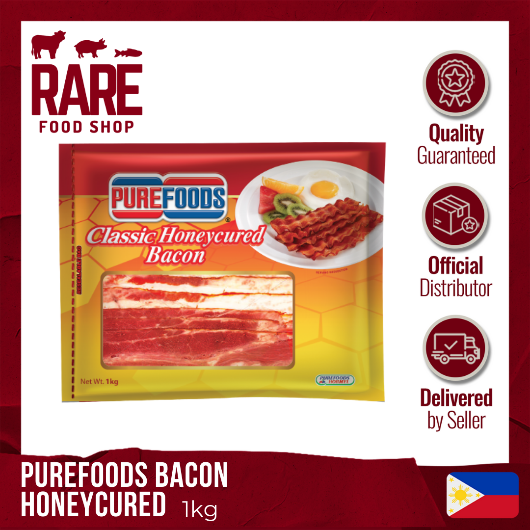 PUREFOODS BACON HONEYCURED 1 KG | Lazada PH