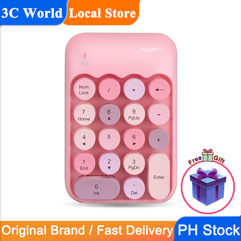 【ph Stock】 Mofii X910 Wireless Numeric Keyboard Mixed Color 2 4g Portable Numeric Keyboard With