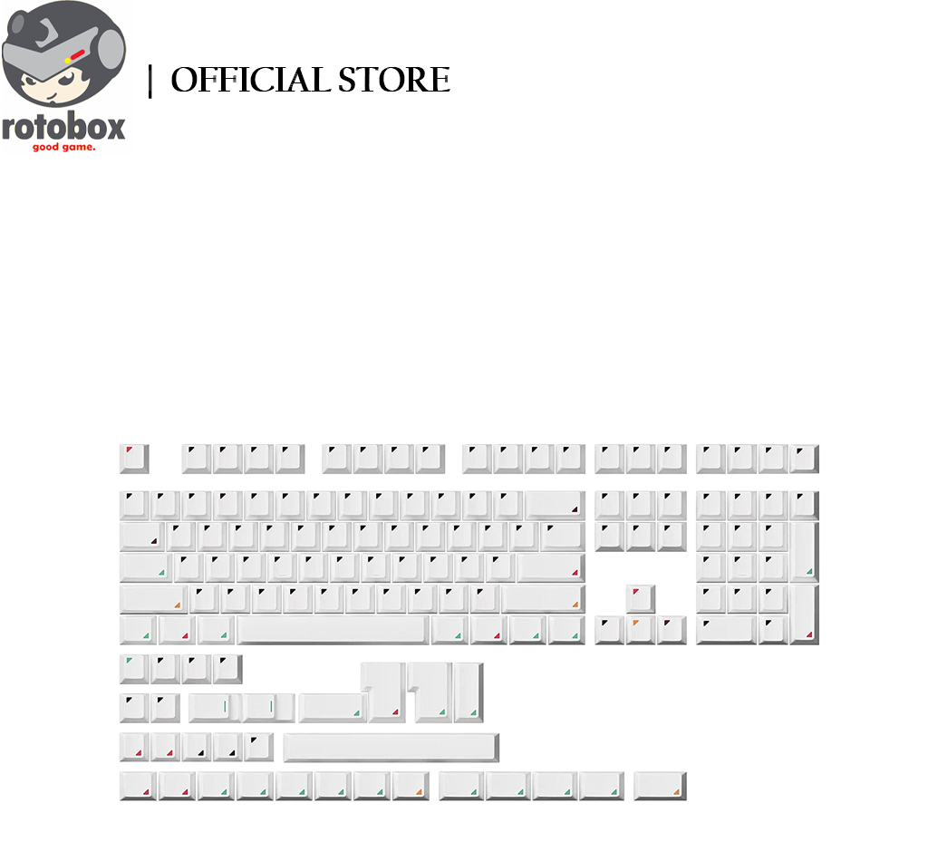 HK Gaming PBT Keycaps Set TRIANGLE | Lazada PH