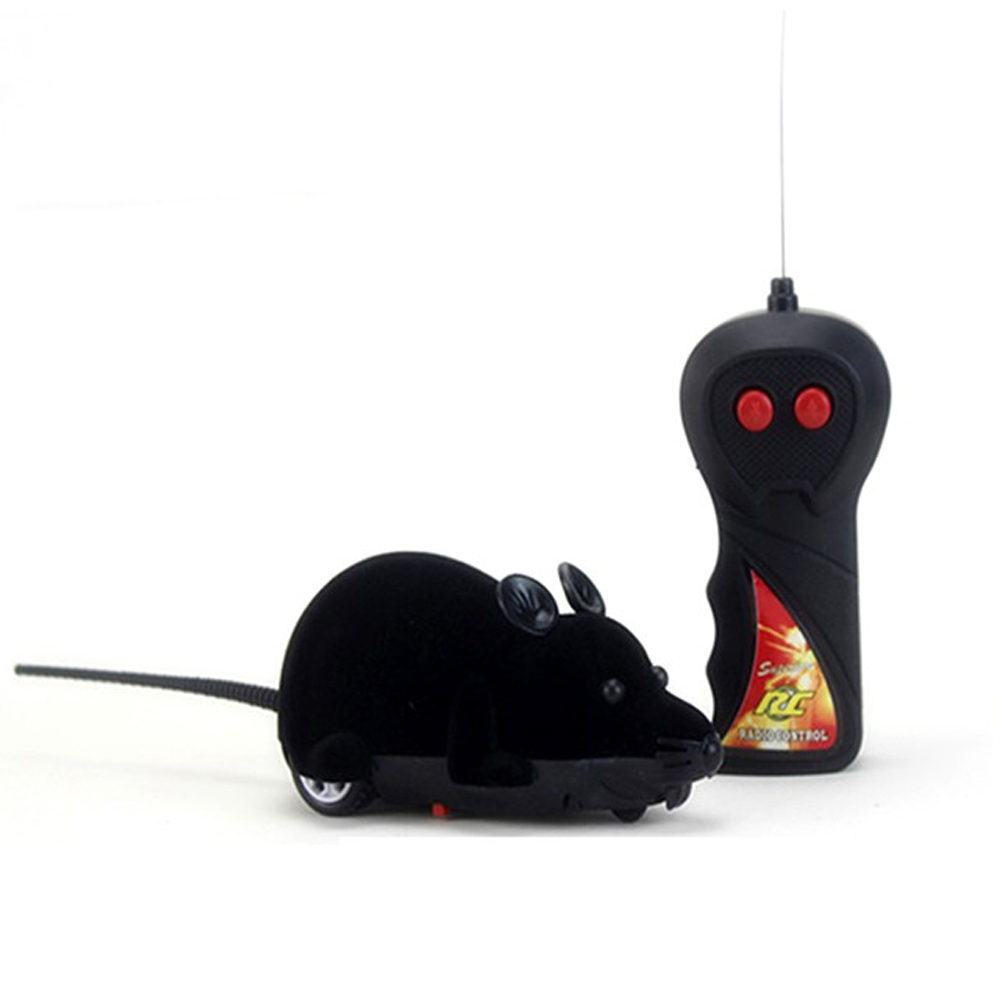 Simulation Wireless Mouse Electric Flocking Tricky Cat and Puppy ...