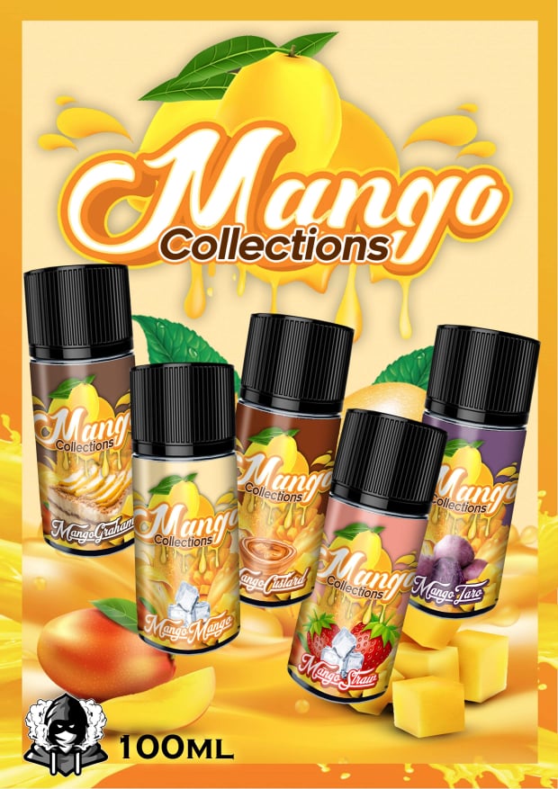Mango Collections 100ml Vape Juice E Liquid Vaping Legit Low Nic High ...