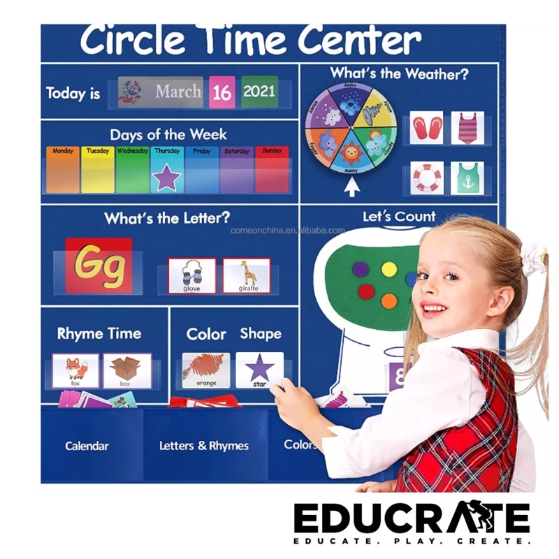 educratePH circle time center activity / homeschool / preschool ...