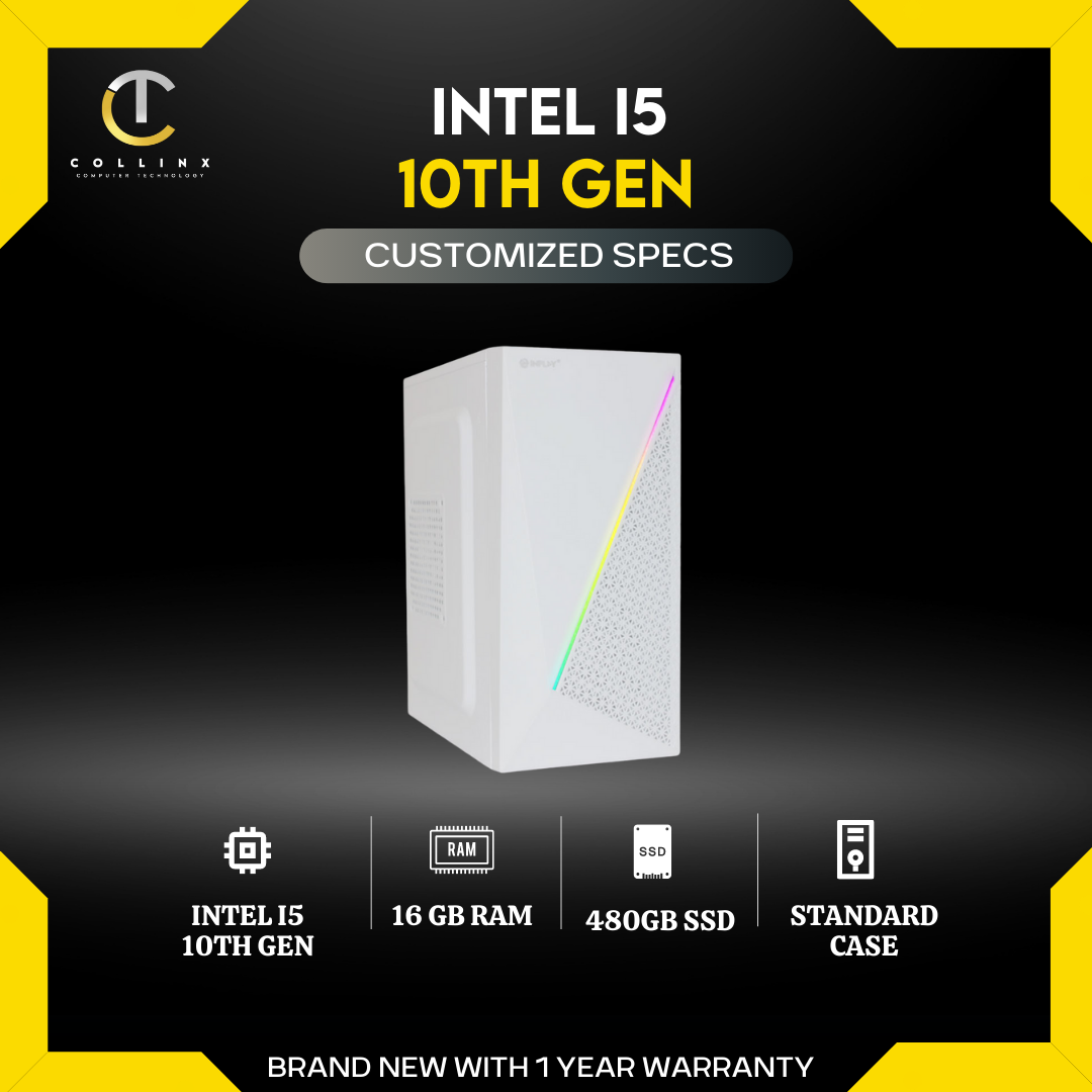 [Customized PC Specs] Intel i5 10th Gen Processor CPU | Built-in Intel ...