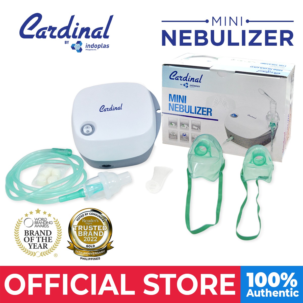 Indoplas Cardinal Mini Nebulizer - Japan Quality | Lazada PH