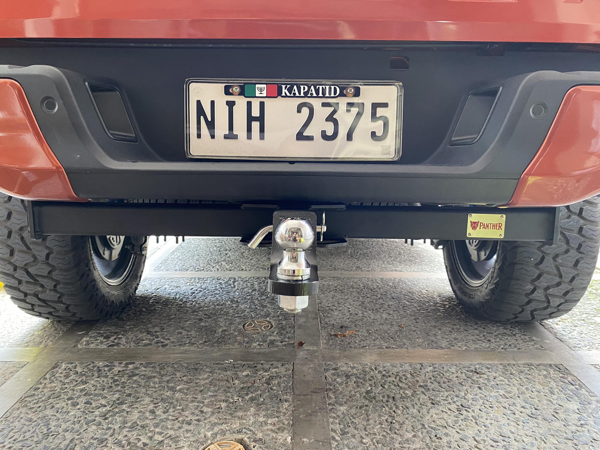 2023 - 2024 Next-Gen Ranger Tow Hitch Receiver - Panther Brand - Heavy ...