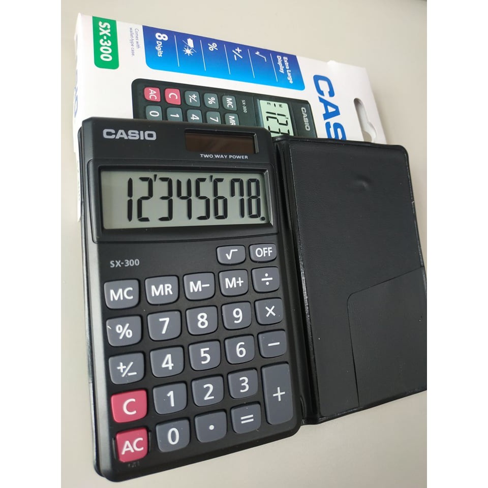[Ready Stock] Casio Sx300 Pocket Calculator | Lazada PH