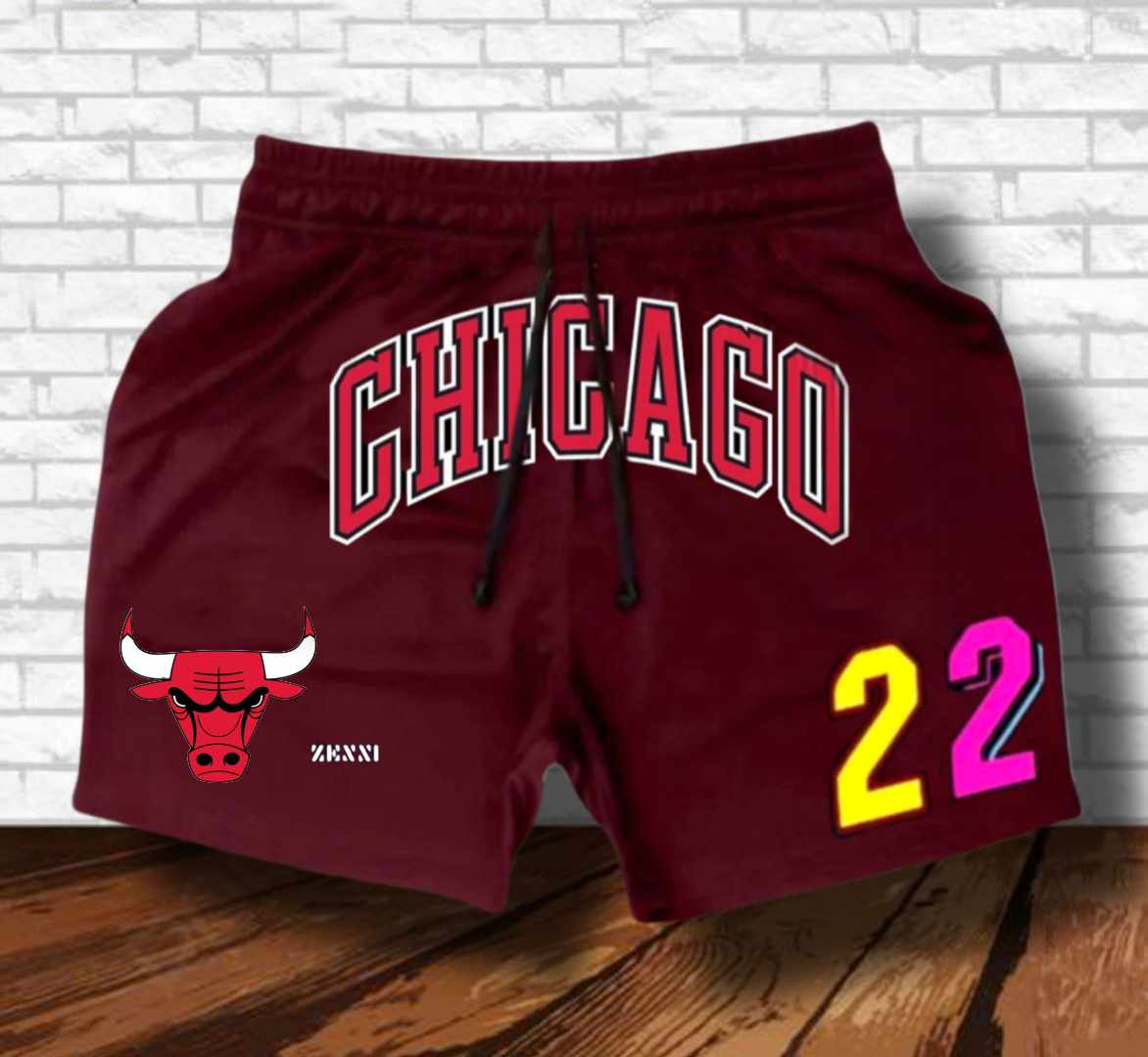 DTF CHICAGO FRONT SPORT UNISEX Plain Jersey Dri-fit Short | Lazada PH