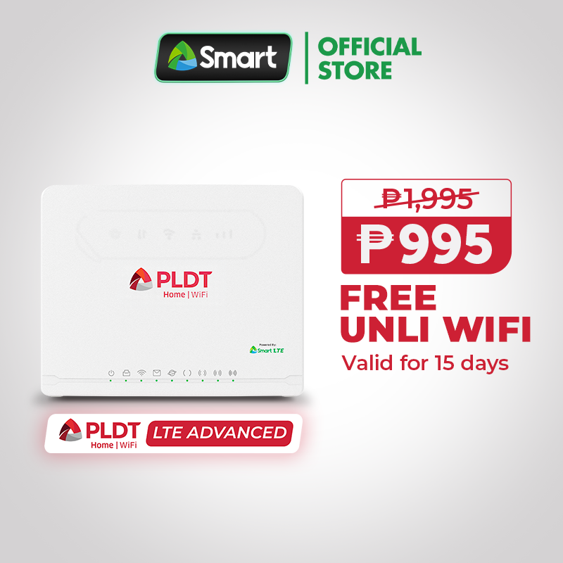 PLDT Home WiFi LTE Advanced CAT 6 Prepaid Evoluzn FX-ID7 | Lazada PH