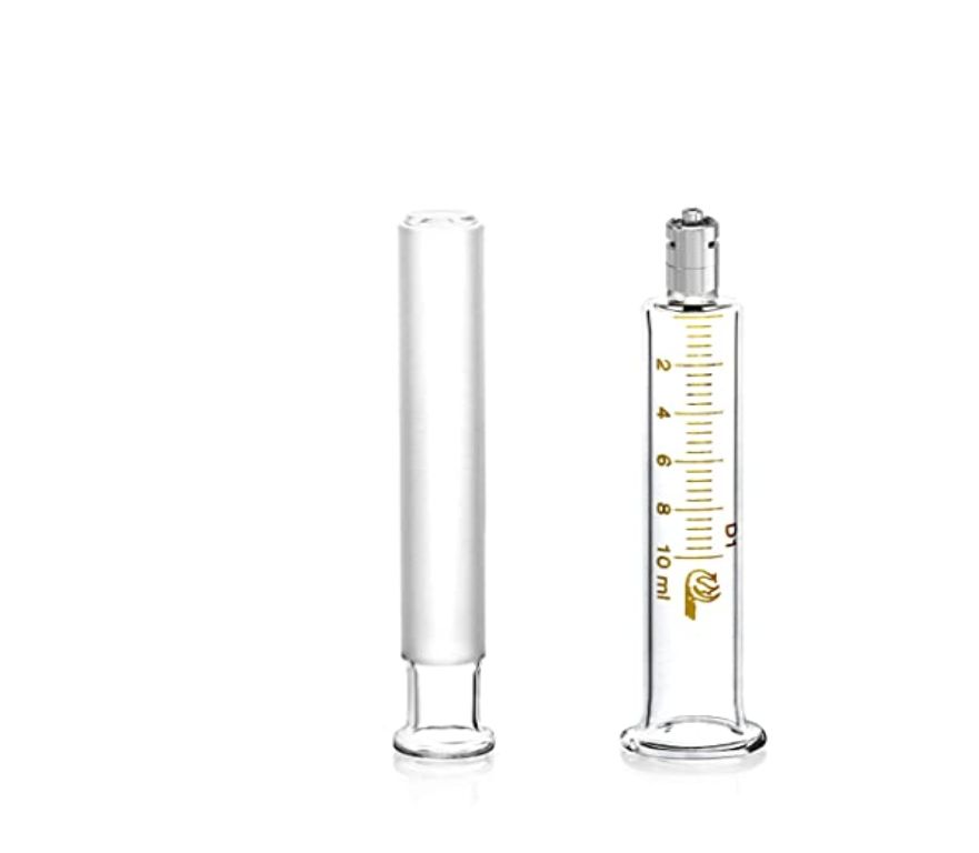 Hypodermic Glass Syringe Luer Lock Tip / Metal Tip 2ml / 5ml / 10ml ...