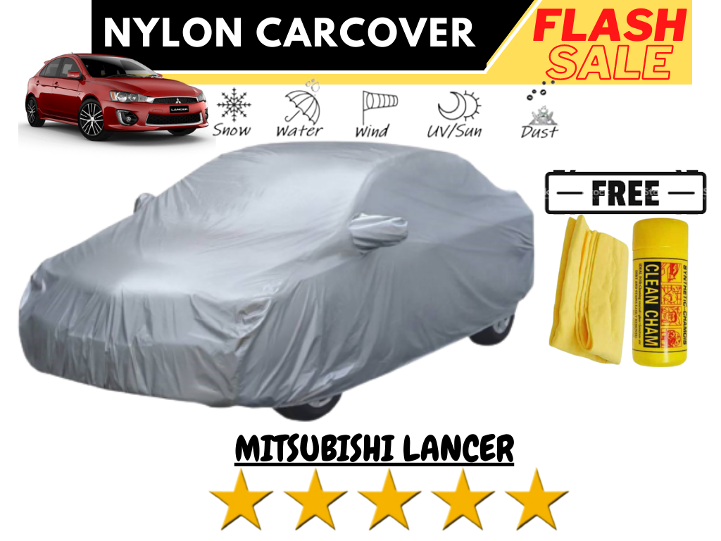 MITSUBISHI LANCER CAR COVER SEDAN NYLON PROTECTION FROM EXPOSURE TO SUN ...