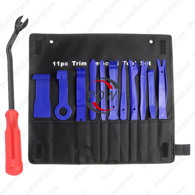 19pcs Panel Removal Tool Kit Auto Car Stereo Radio Pry Tools Door Clip ...