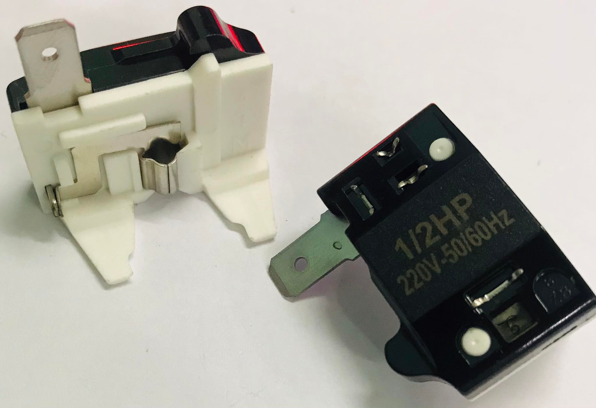 Refrigerators 4TM 1/4HP PTC Starter Relay & Compressor Overload ...