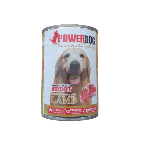 PowerDog Adult in Can Lamb Flavor 405g | Lazada PH