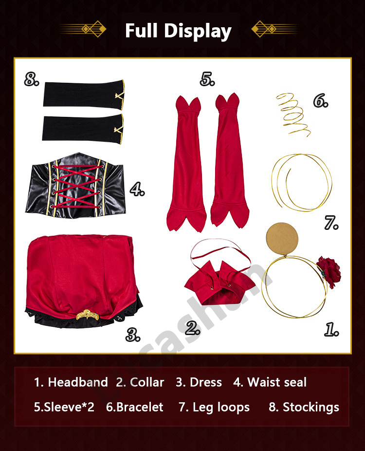 Anime Takes On Destiny Cosplay Costume Destiny Cosette Costumes Women ...