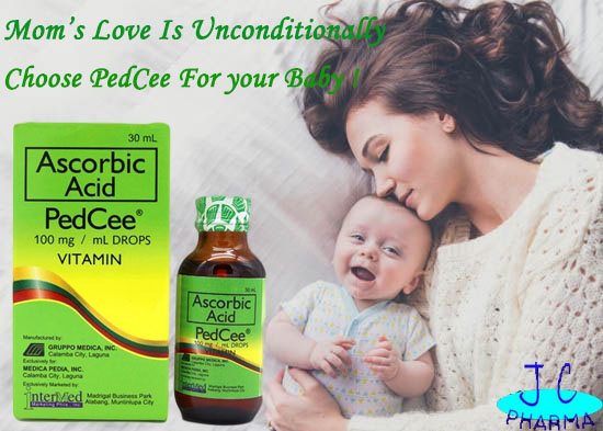 PedCee Ascorbic Acid 100 mg/mL DROPS ( 30 ml ) | Lazada PH