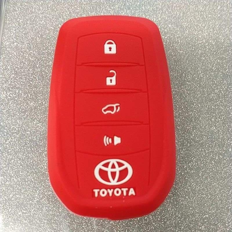 Toyota Hilux Conquest Fortuner 3/4 buttons Silicone Car Keyless Remote ...