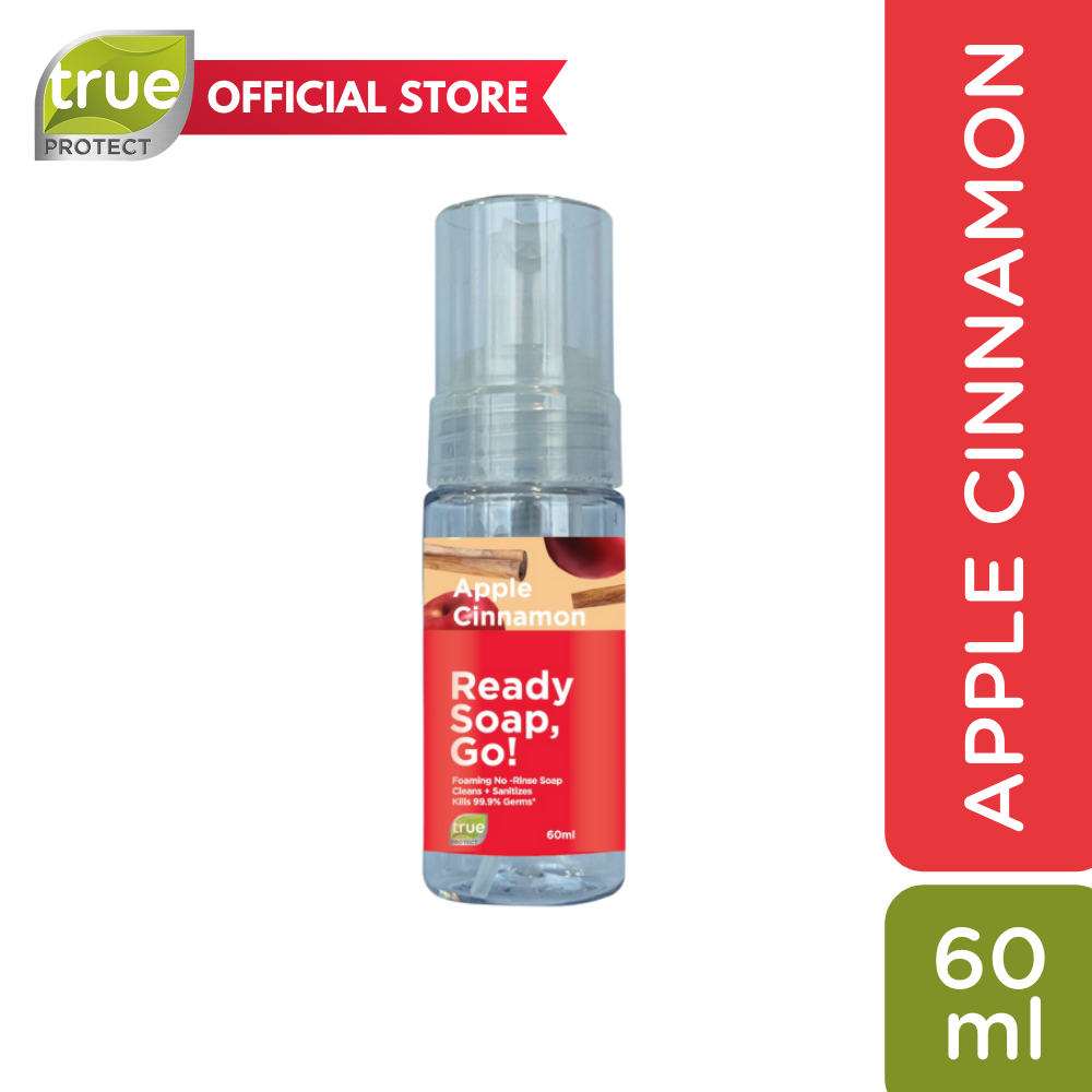 Ready Soap, Go! No-Rinse Foaming Soap 60mL - Apple Cinnamon | Lazada PH