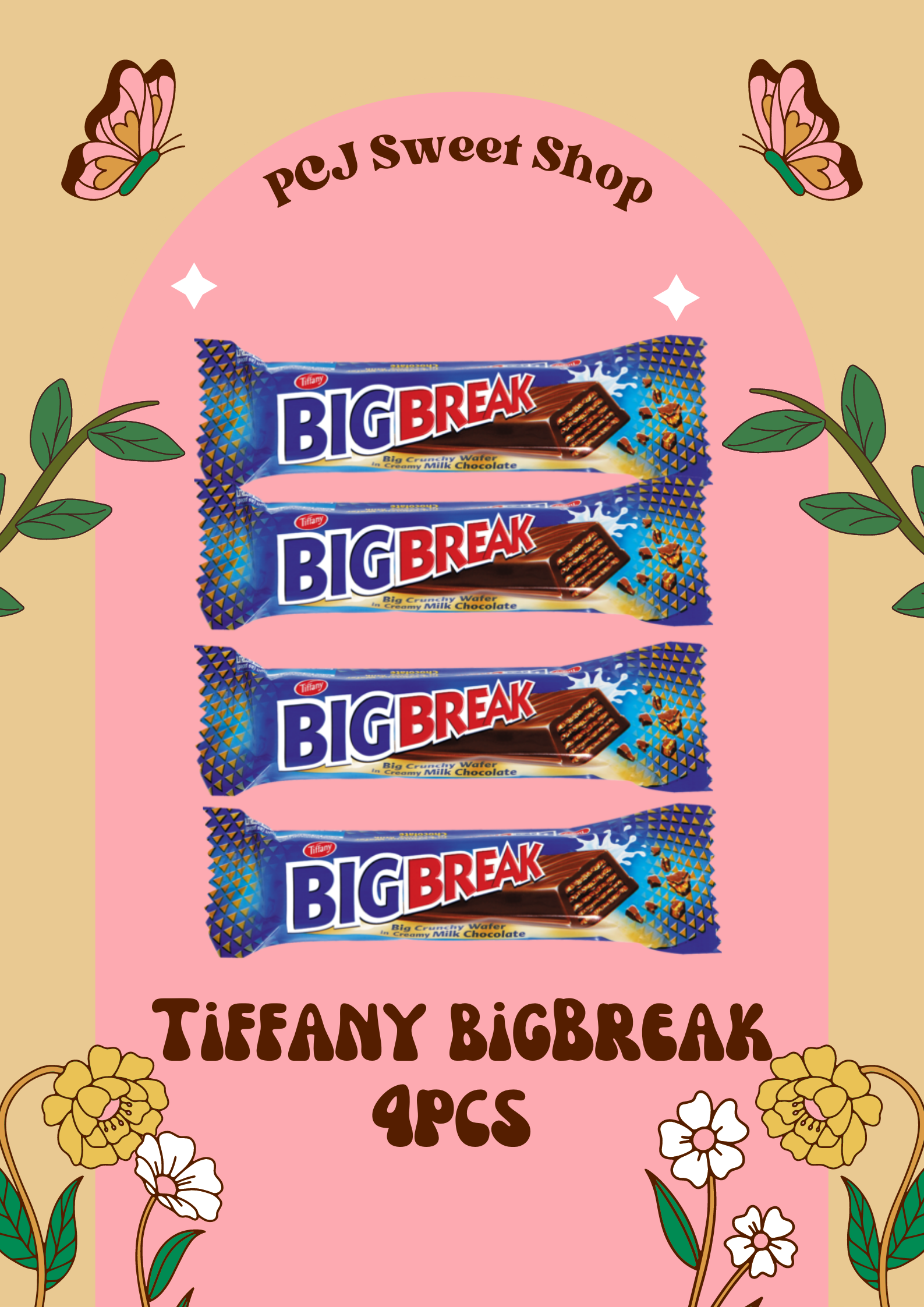 Tiffany Big Break 4 pcs | Lazada PH