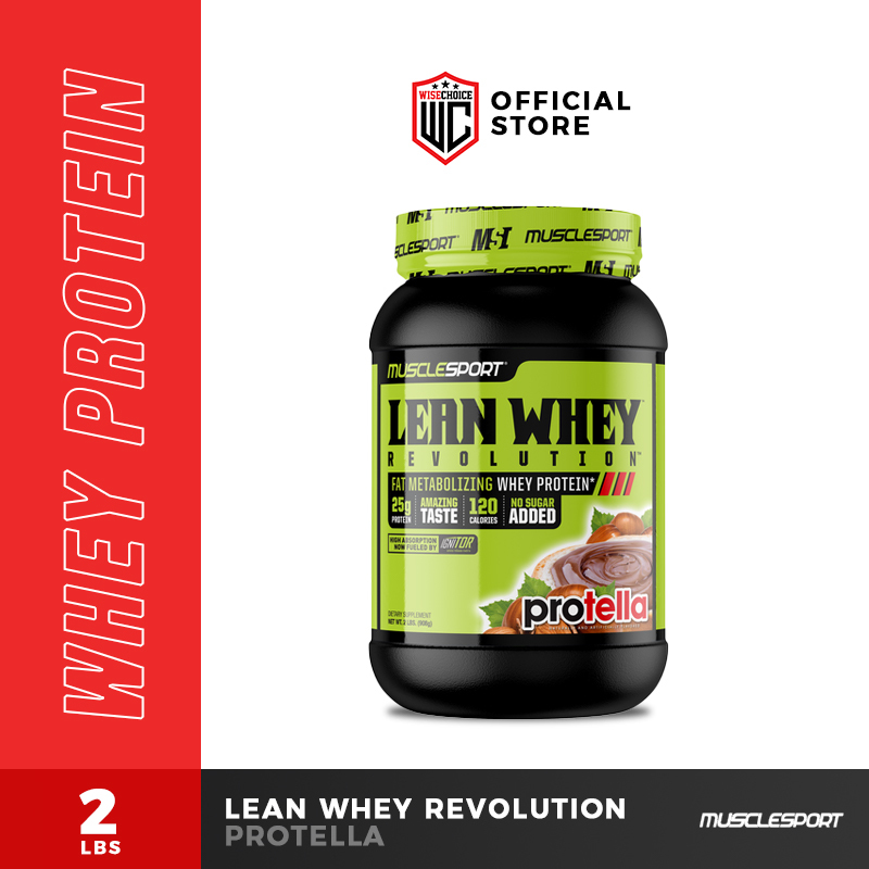 MUSCLE SPORT LEAN WHEY 2 LBS PROTELLA FLAVOR | Lazada PH