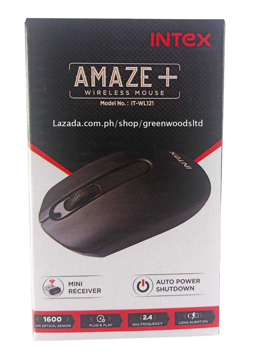 Intex Amaze + wireless Mouse IT-WL121 | Lazada PH