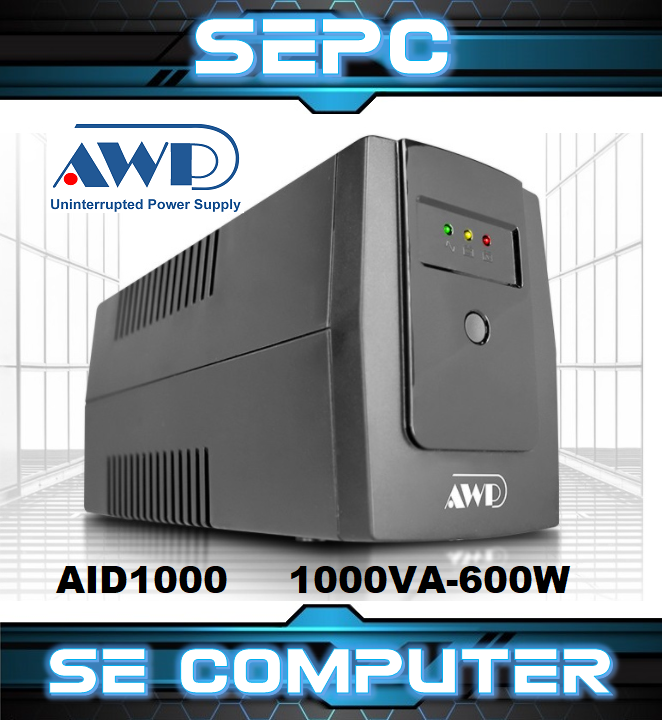 Awp Wise (AID1000) 1000VA / 600W UPS | Lazada PH
