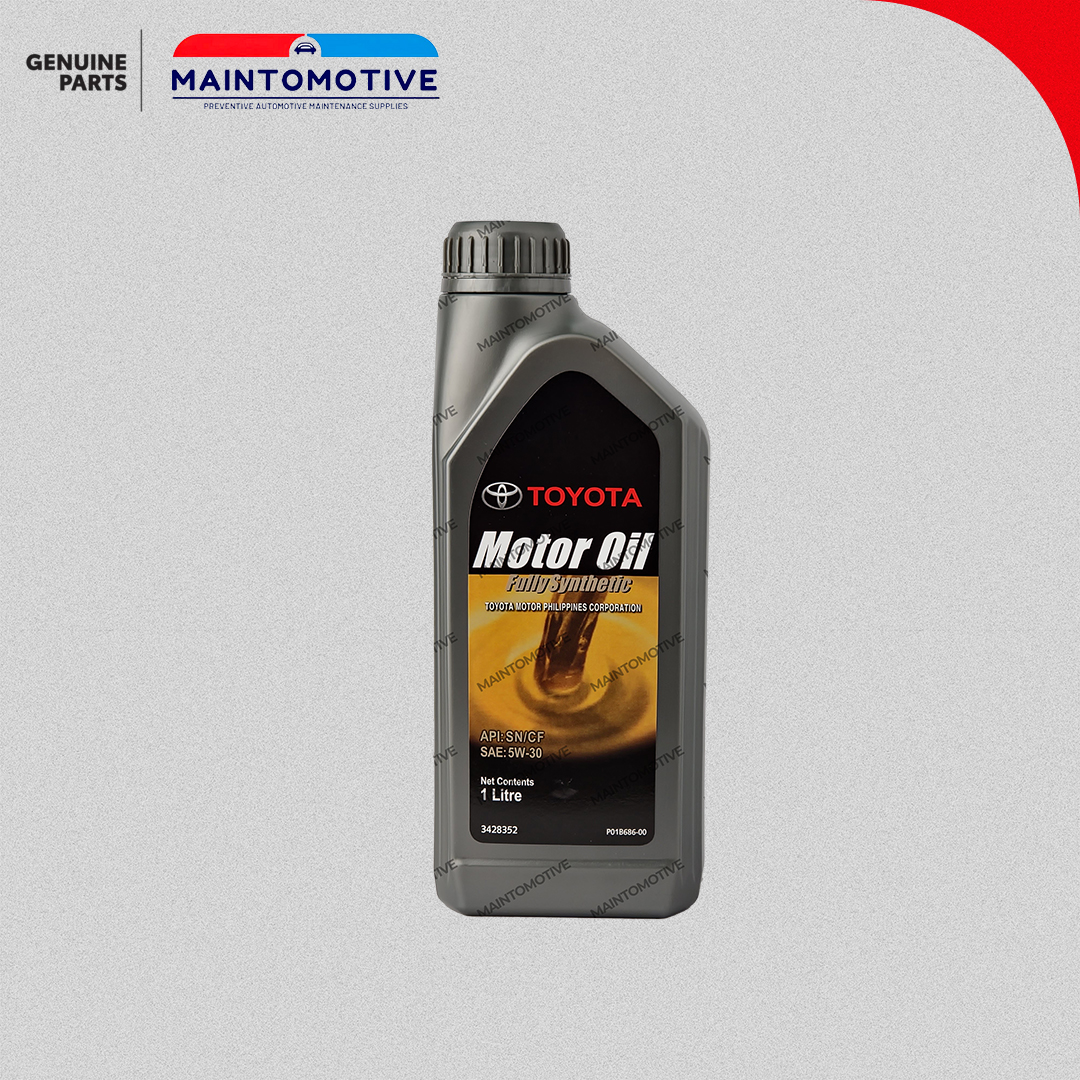 Toyota Genuine Motor Oil 5w30 Fully Synthetic - 1 Liter | Lazada PH