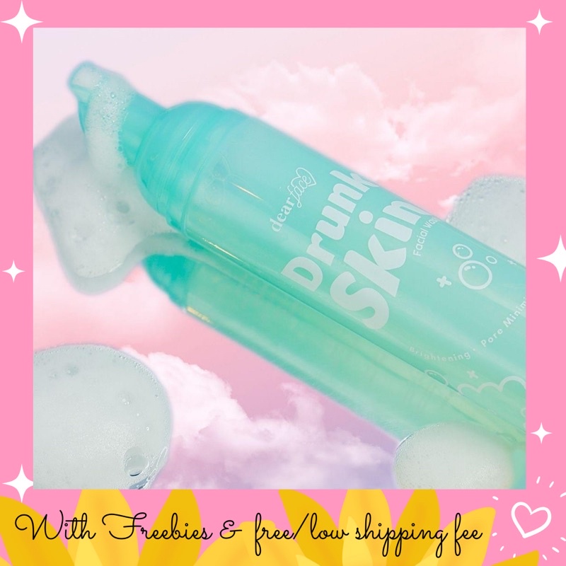 Dear Face Drunk Skin Facial Wash | Lazada PH