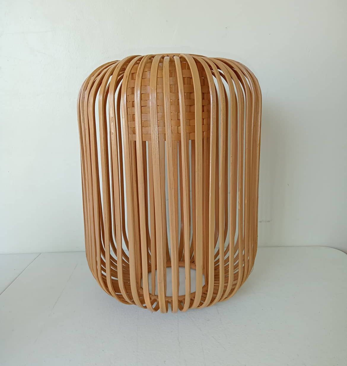 Warm Palette Bamboo Barrel Pendant Light / Bamboo Ceiling Light | Lazada PH