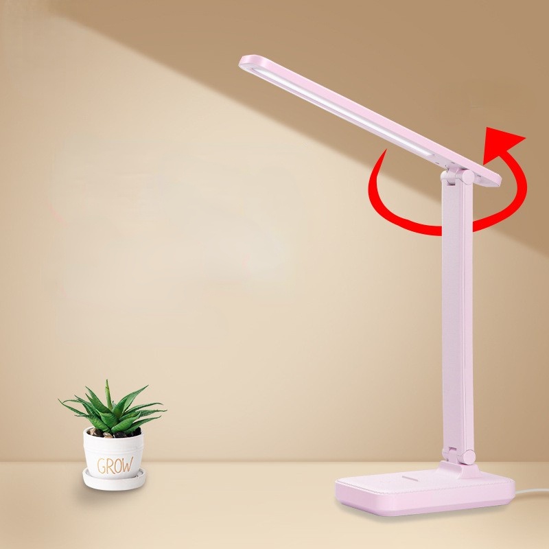 UNSAN Desk Lamp，Foldable LED Desk Lamp Rechargeable Foldable Student ...