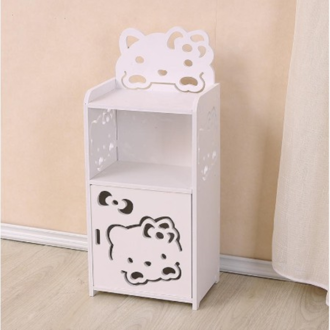 Cs.store2 (SMALL) 17 X 24 X 56cm Small DIY Hello Kitty Cabinet Bedside ...