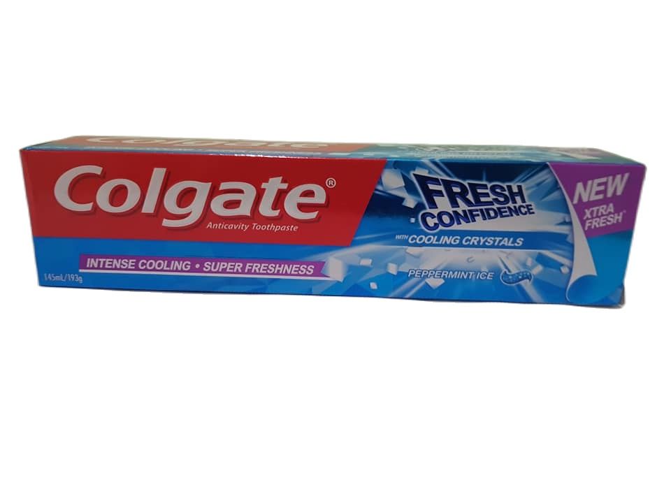 COLGATE Anticavity Toothpaste with Cooling Crystals - Peppermint Ice ...