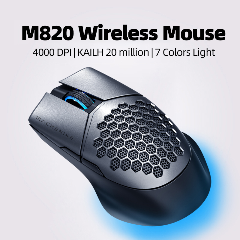 Machenike M8 Gaming Mouse Wireless RGB Mouse Rechargeable 85g Laptop ...