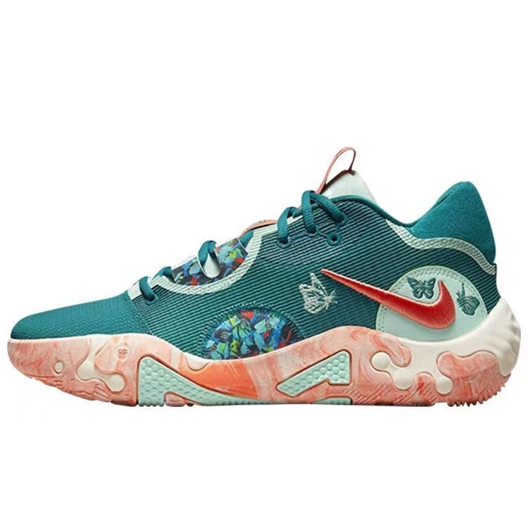 The new Paul George six generations basketball shoes PG6 oreo wear ...