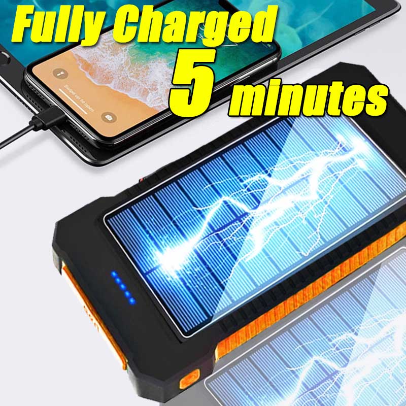 ANKER Powerbank 100000mah Original Fast Charging Solar Powerbank ...