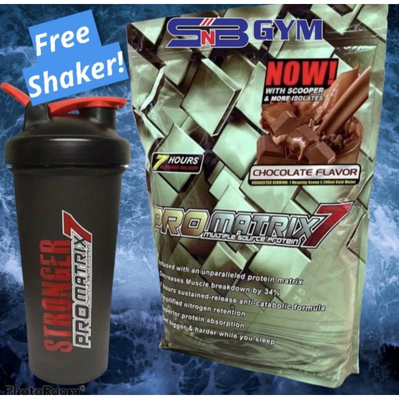 Pro matrix 7 Whey Protein free shaker | Lazada PH