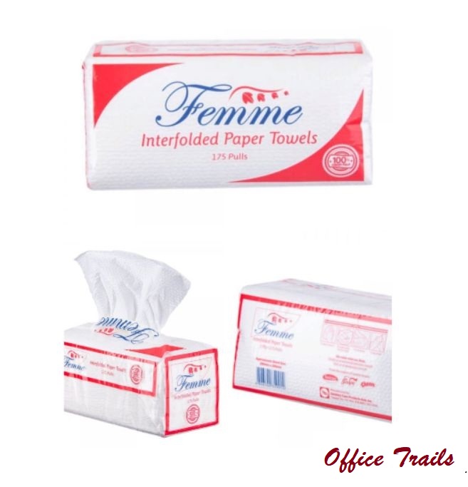Femme Interfolded Paper Towel 175 Pulls | Lazada PH