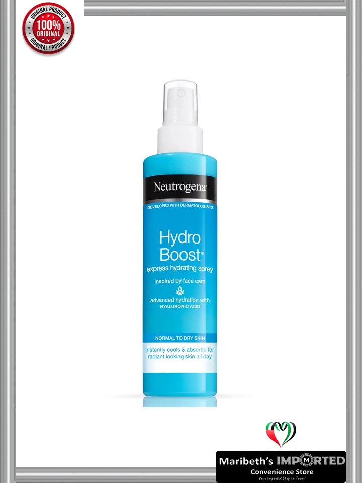 Neutrogena Hydro Boost Express Hydrating Body Spray 200ml | Lazada PH