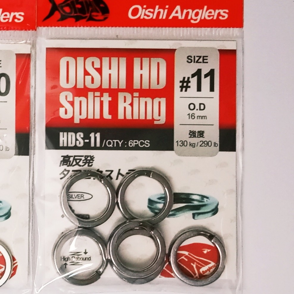 OISHI HD SPLIT RING quality jigging tackle | Lazada PH