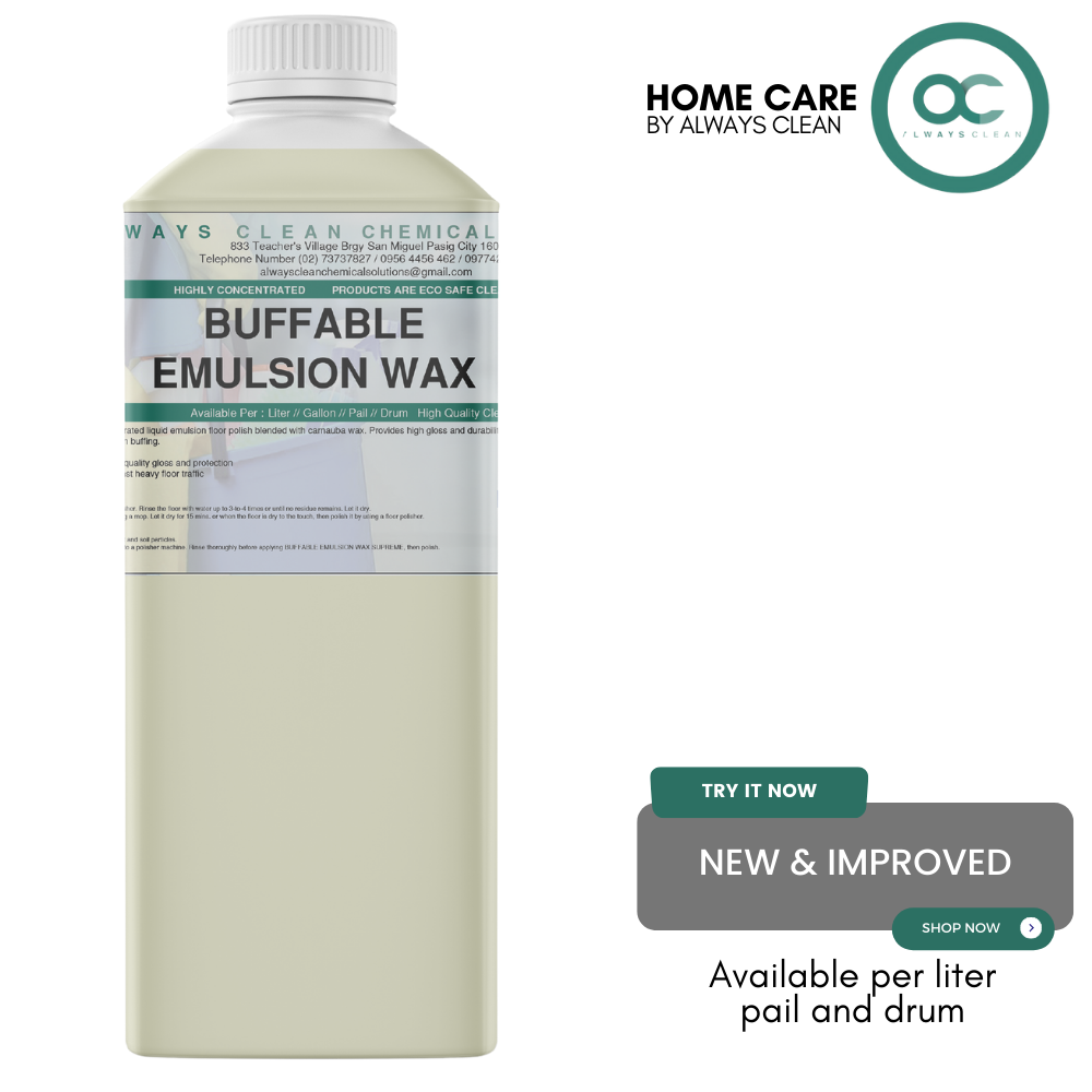 EMULSION BUFFABLE WAX 1 LITER | Lazada PH