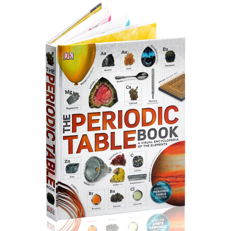 The periodic table book a visual encyclopedia of the elements | Lazada PH