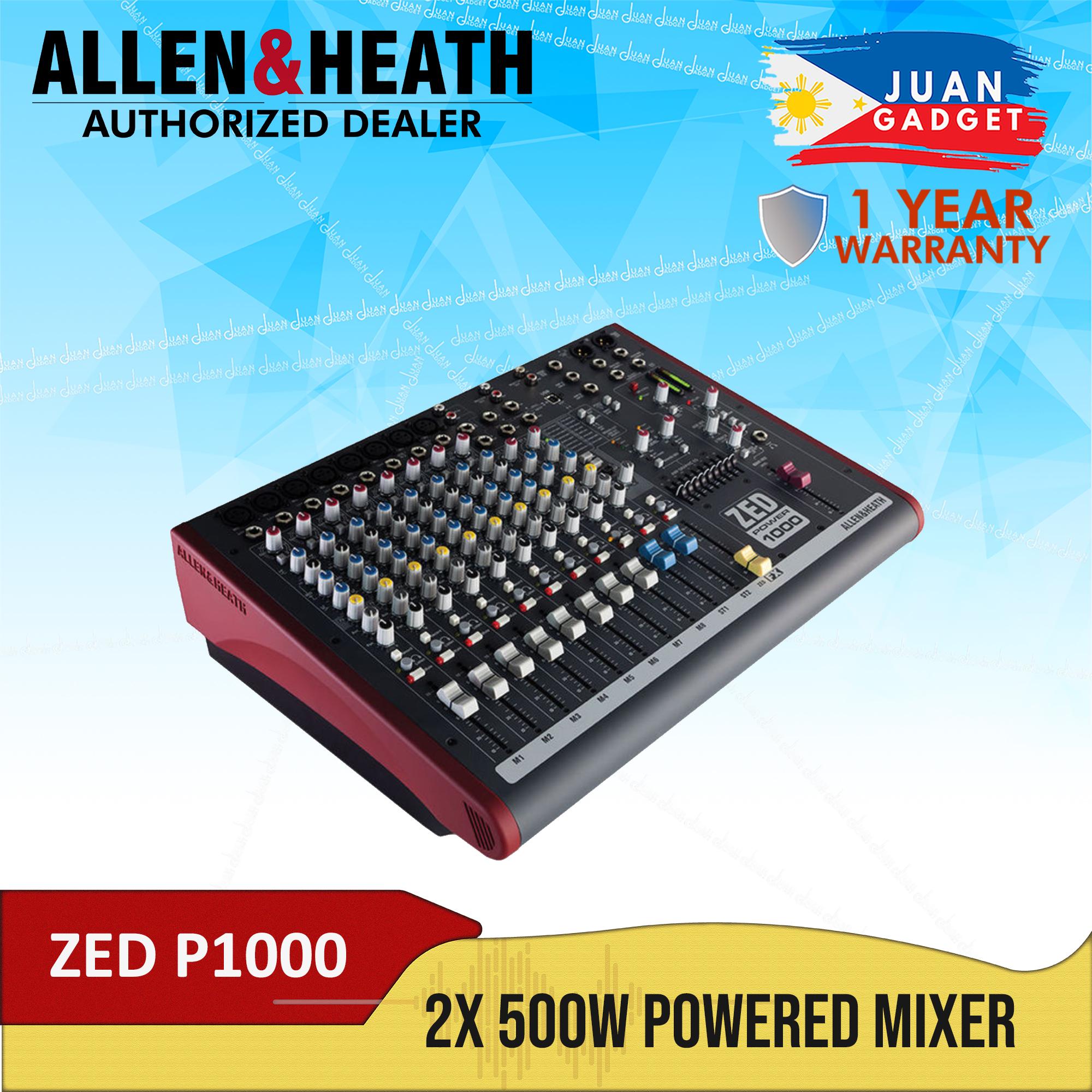 Allen & Heath Zed Power 1000 Powered Mixer | JG Superstore | Lazada PH