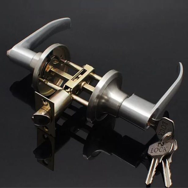 Door lock Lever Type Door Knob Entrance Lock Set Door Lock Main Door ...