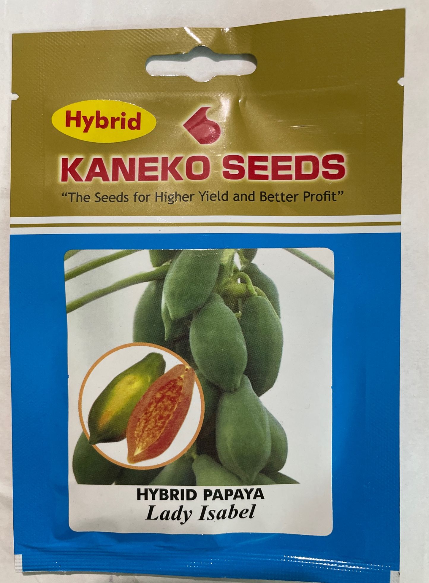 Lady Isabel Hybrid Papaya (15 seeds) by Kaneko Seeds | Lazada PH