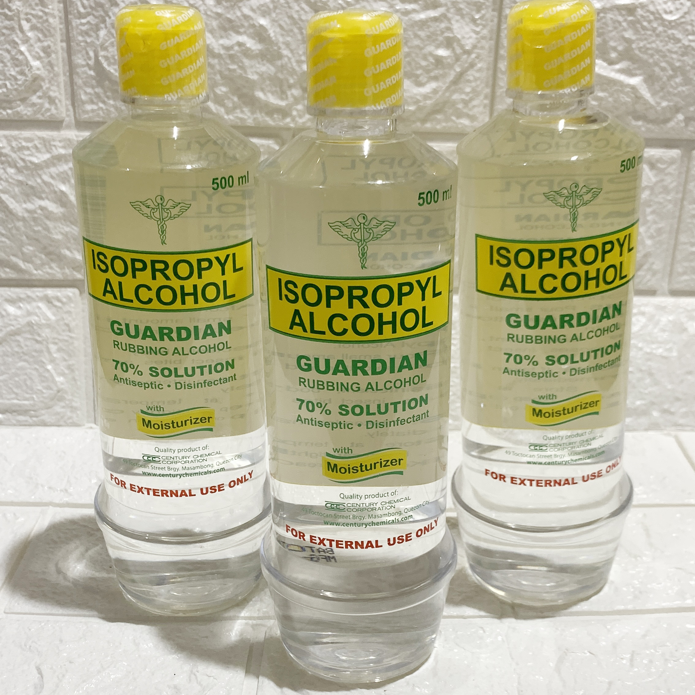 Guardian Isopropyl Alcohol 70% solution with MOISTURIZER (500 mL ...