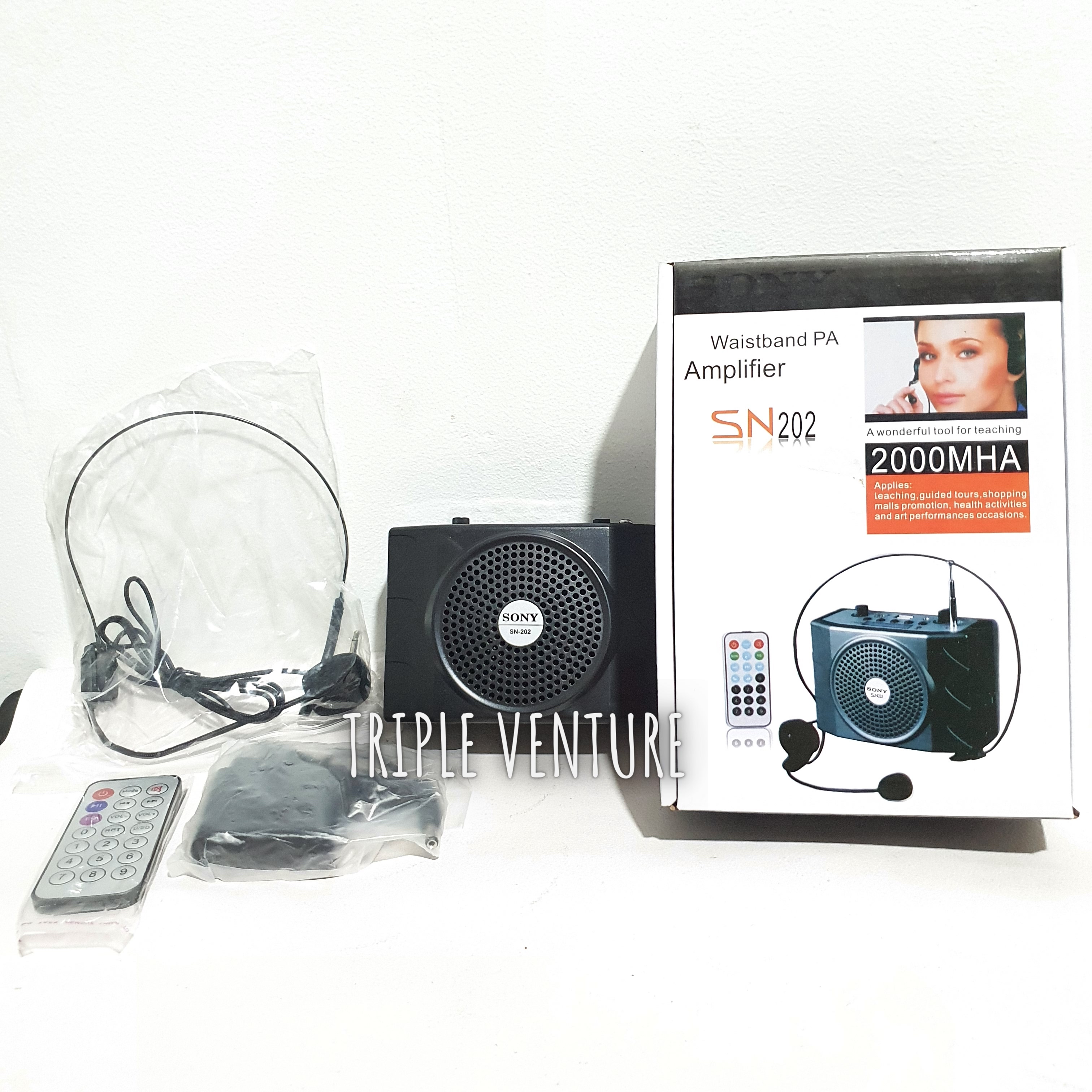 Sony Waistband PA Amplifier 2000MHA | Lazada PH