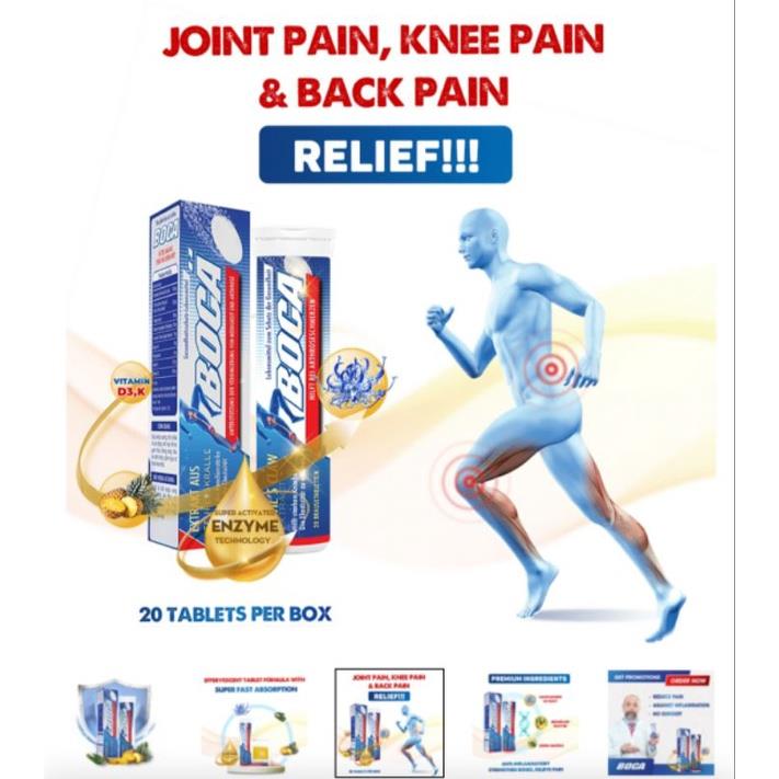 BOCA EFFERVESCENT TABLET ORIGINAL ( NEW Solution Help Strong Bones and ...